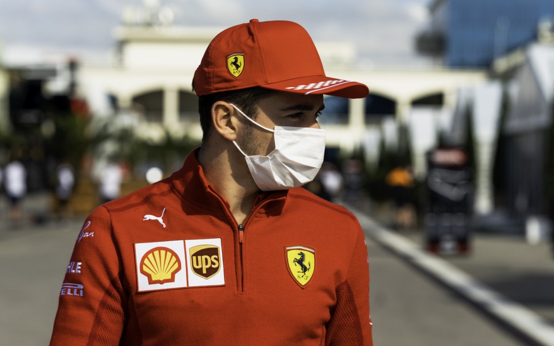 Video: Leclerc and girlfriend take a trip in F1 three-seater car ...