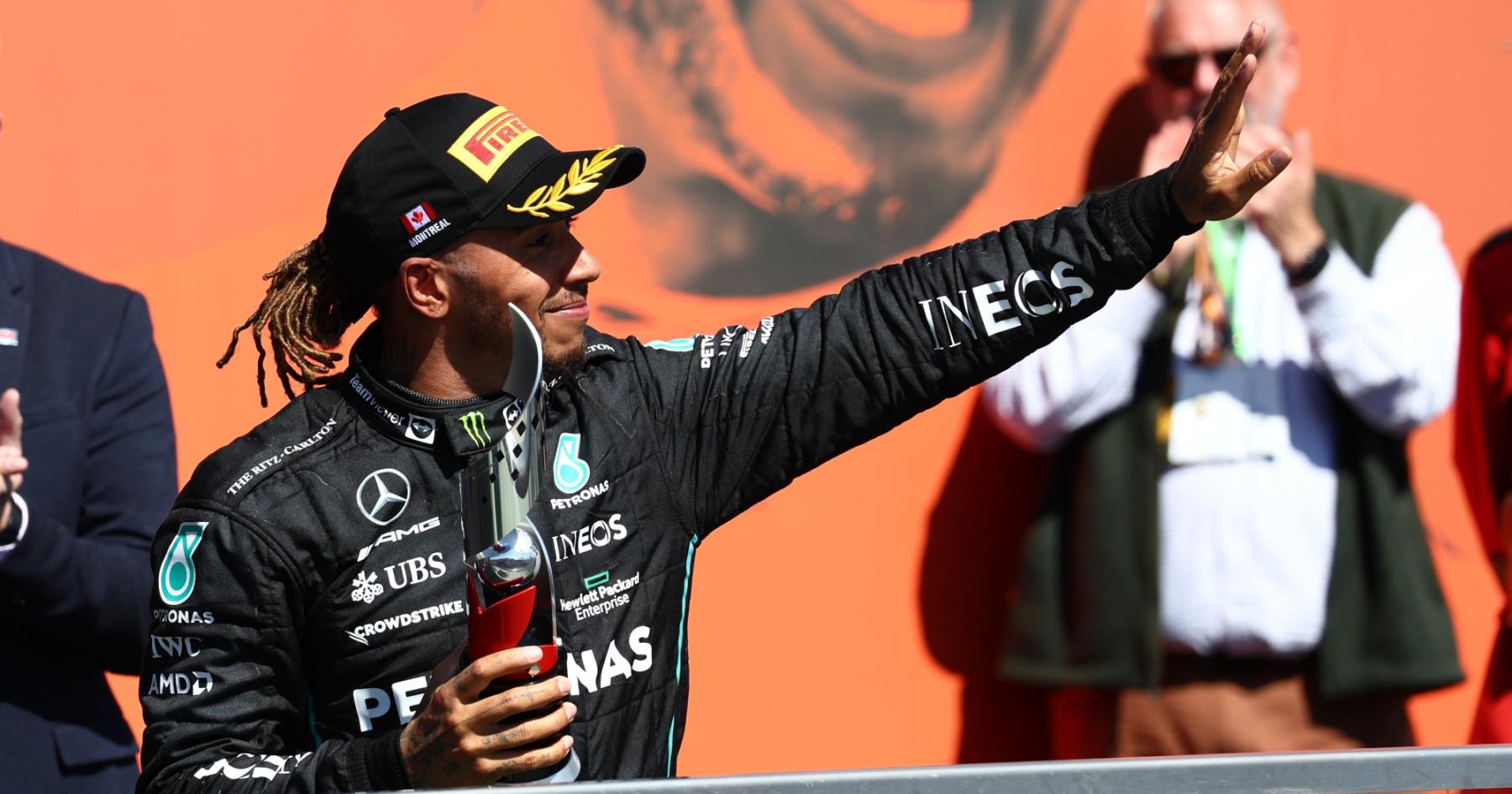 Hamilton 'overwhelmed' by Canadian GP podium finish | RacingNews365