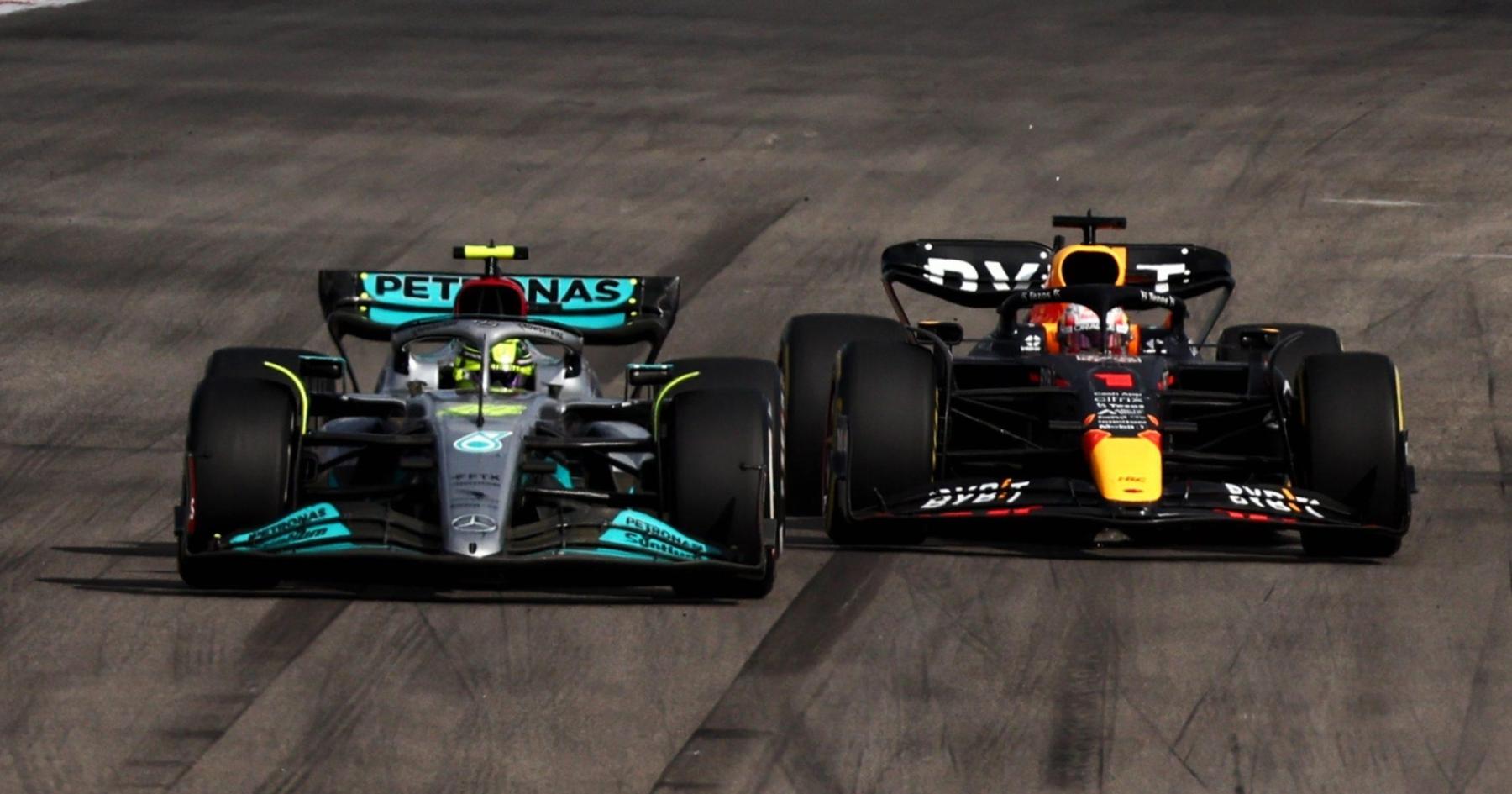 Hamilton en Verstappen zetten samen een Formule 1-record neer ...