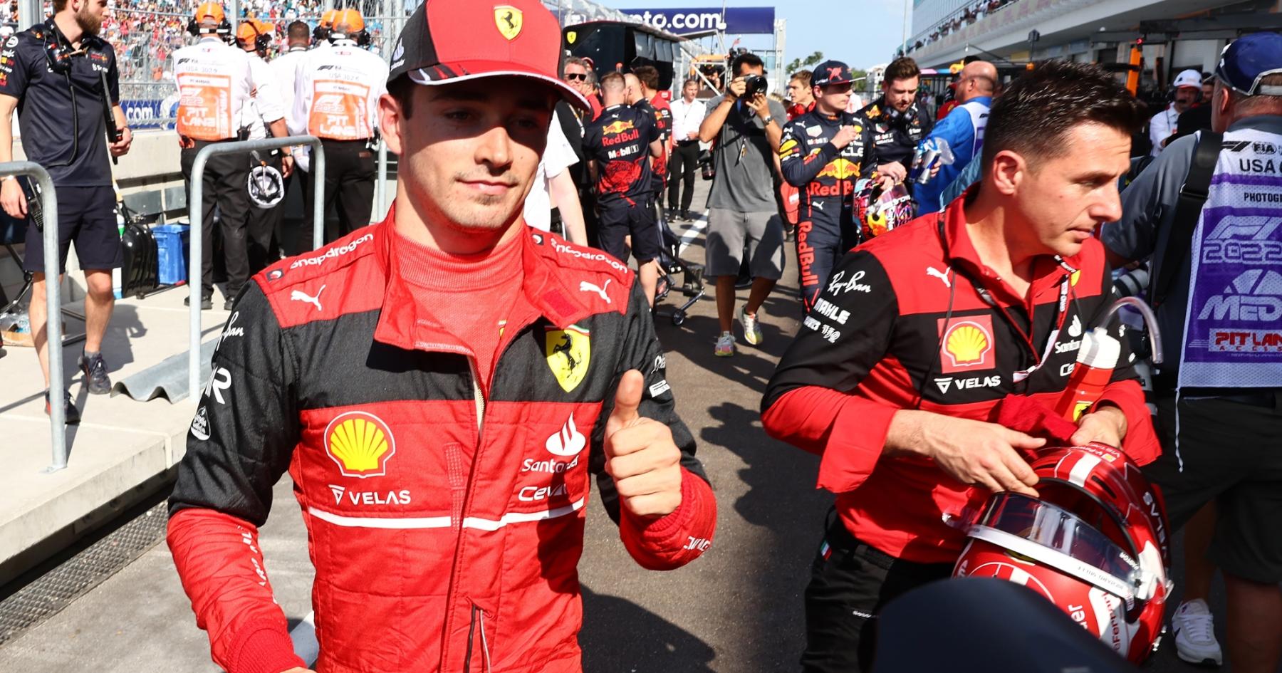Video: Go behind the scenes of Ferrari's eventful weekend in Miami ...