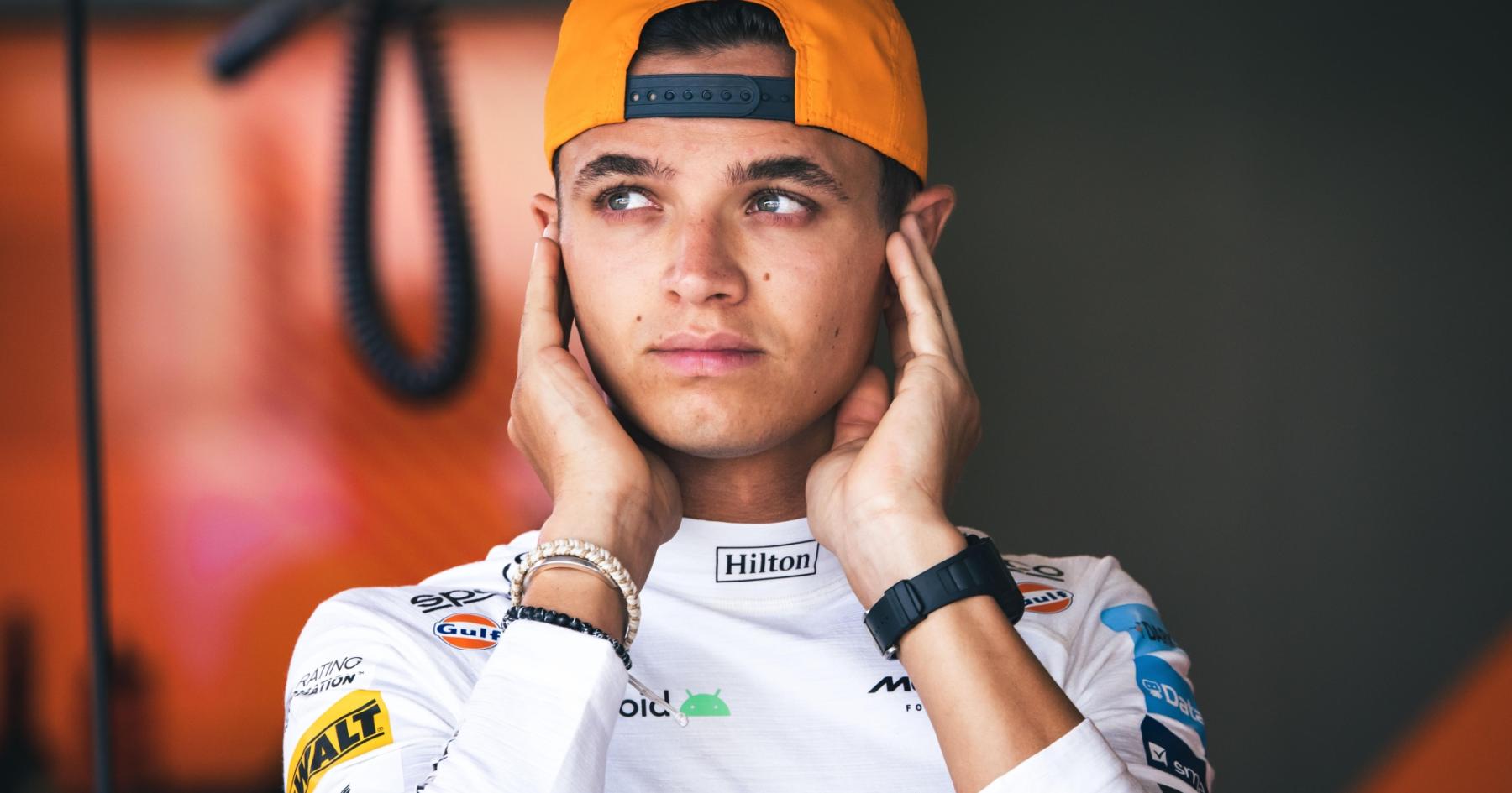 Video: Norris gets a scare from rally car during photoshoot | RacingNews365