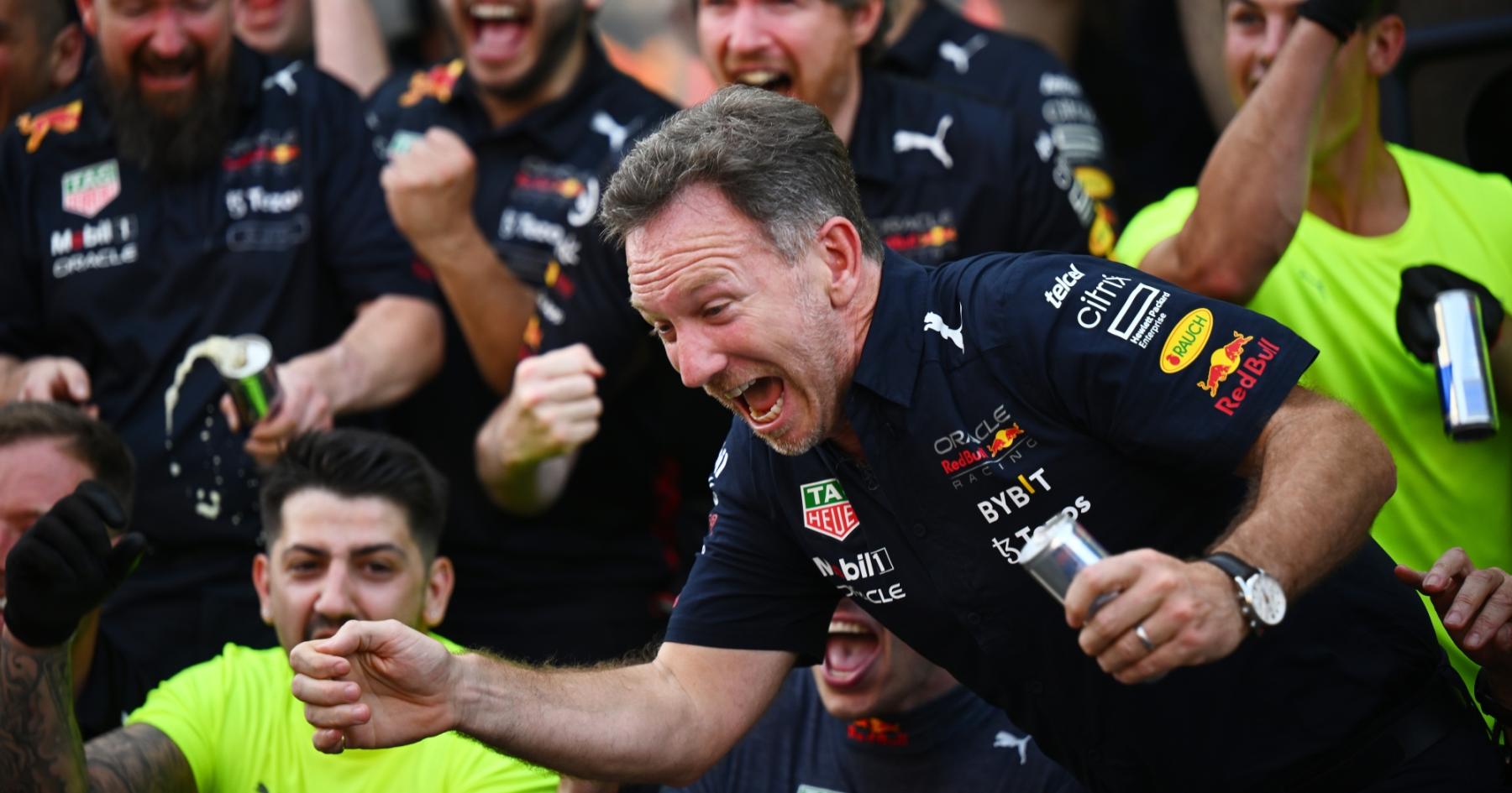 How Red Bull celebrated their second 1-2 finish of the season ...