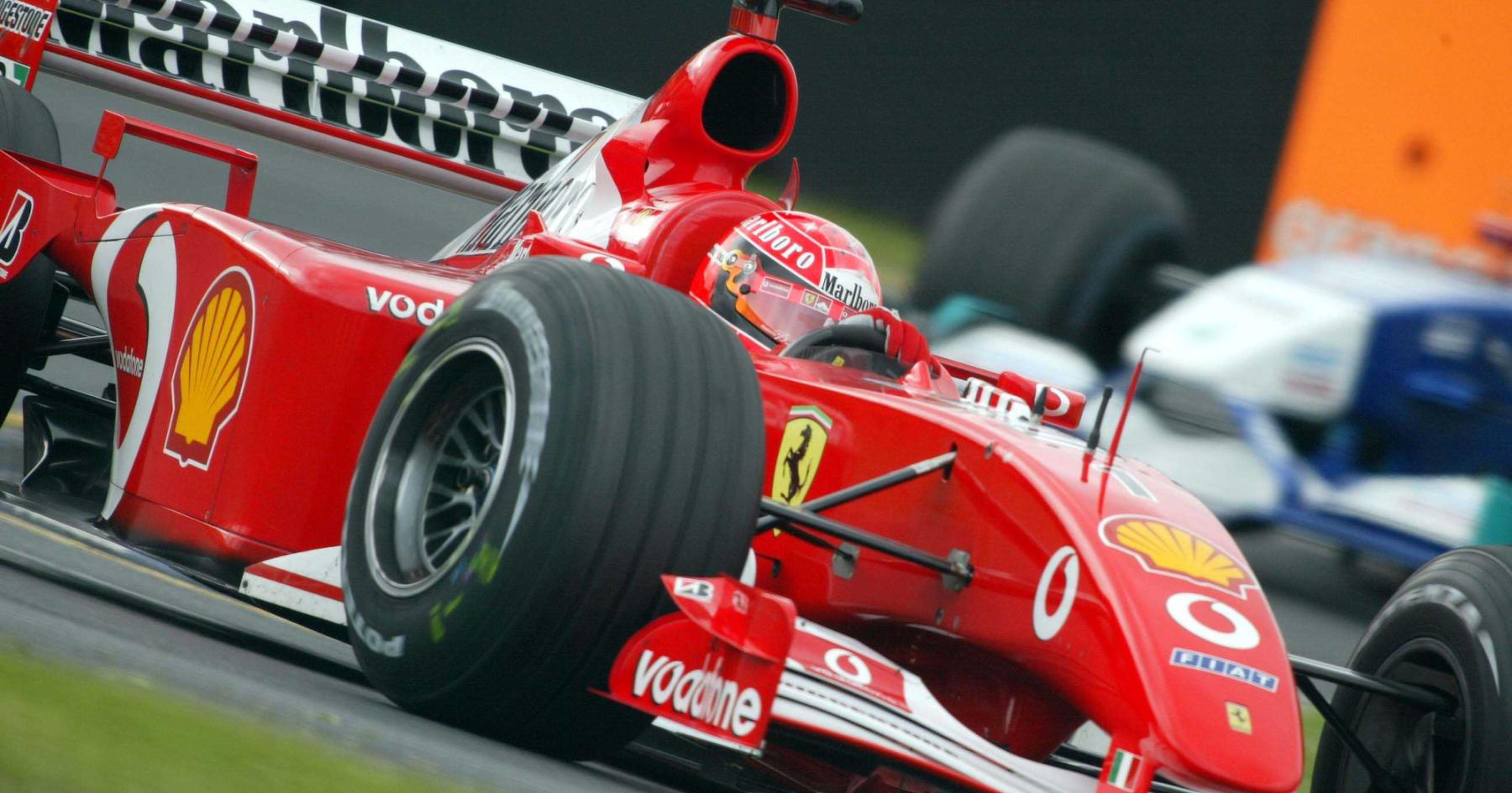Legendarische Ferrari F1-bolide uit beste seizoen Schumacher onder de ...