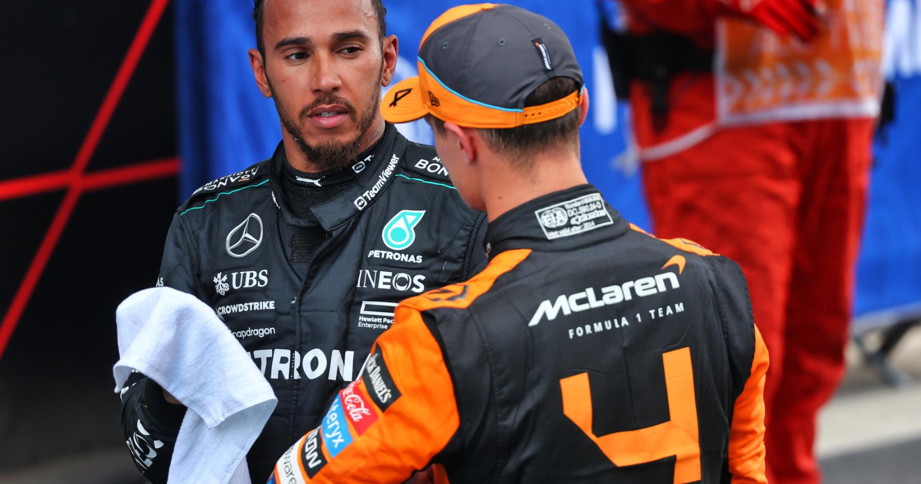 Norris makes surprise admission over Hamilton Ferrari switch ...