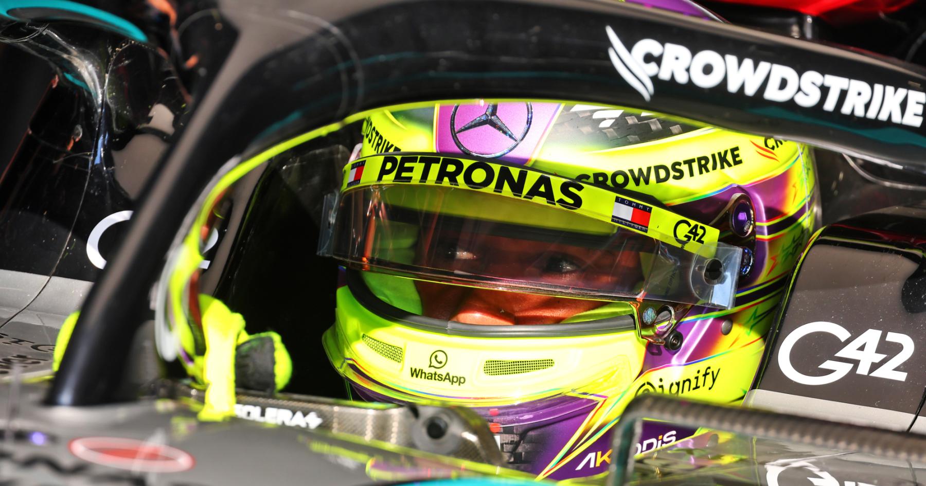 Hamilton offers cause for 'ridiculously roasting' Mercedes seat ...