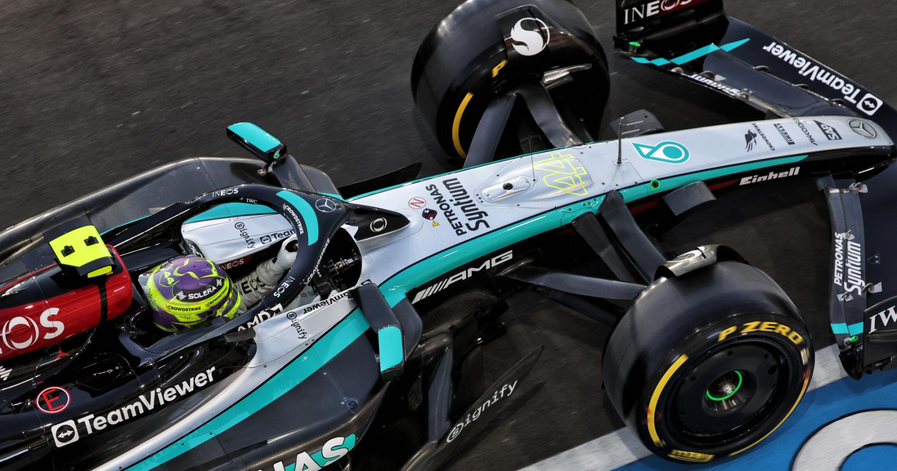 Hamilton hit with penalty for incident ahead of first-lap chaos ...