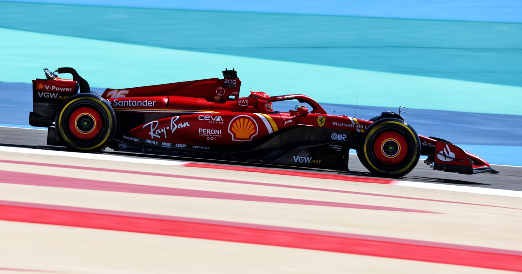 Leclerc sets pace at two-hour mark of Day 2 | RacingNews365