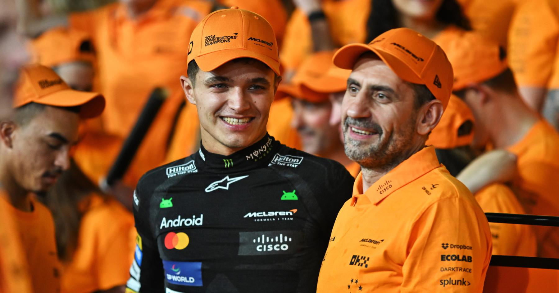 Norris shares behind-the-scenes look at McLaren F1 title glory ...