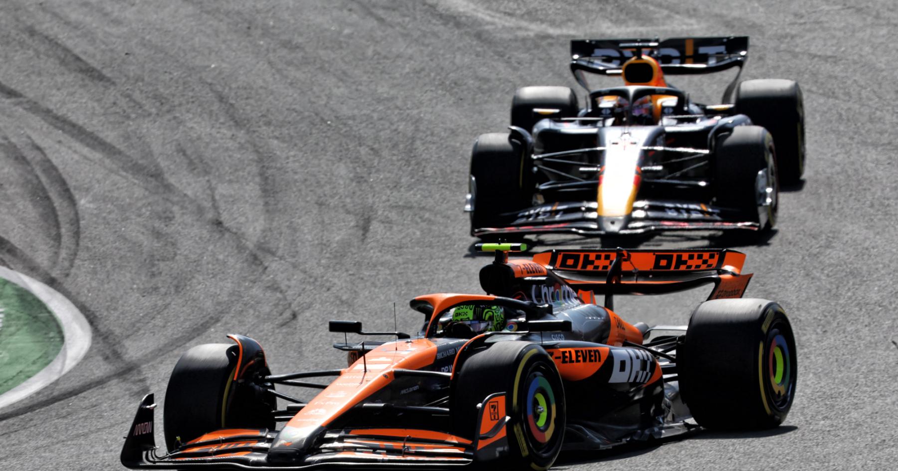 Norris bedankt McLaren voor updates, wijst naar inhaalactie op ...