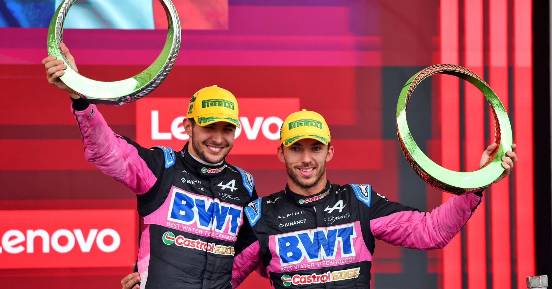 Alpine onthult duizelingwekkende beloning na dubbel podium in Brazilië ...