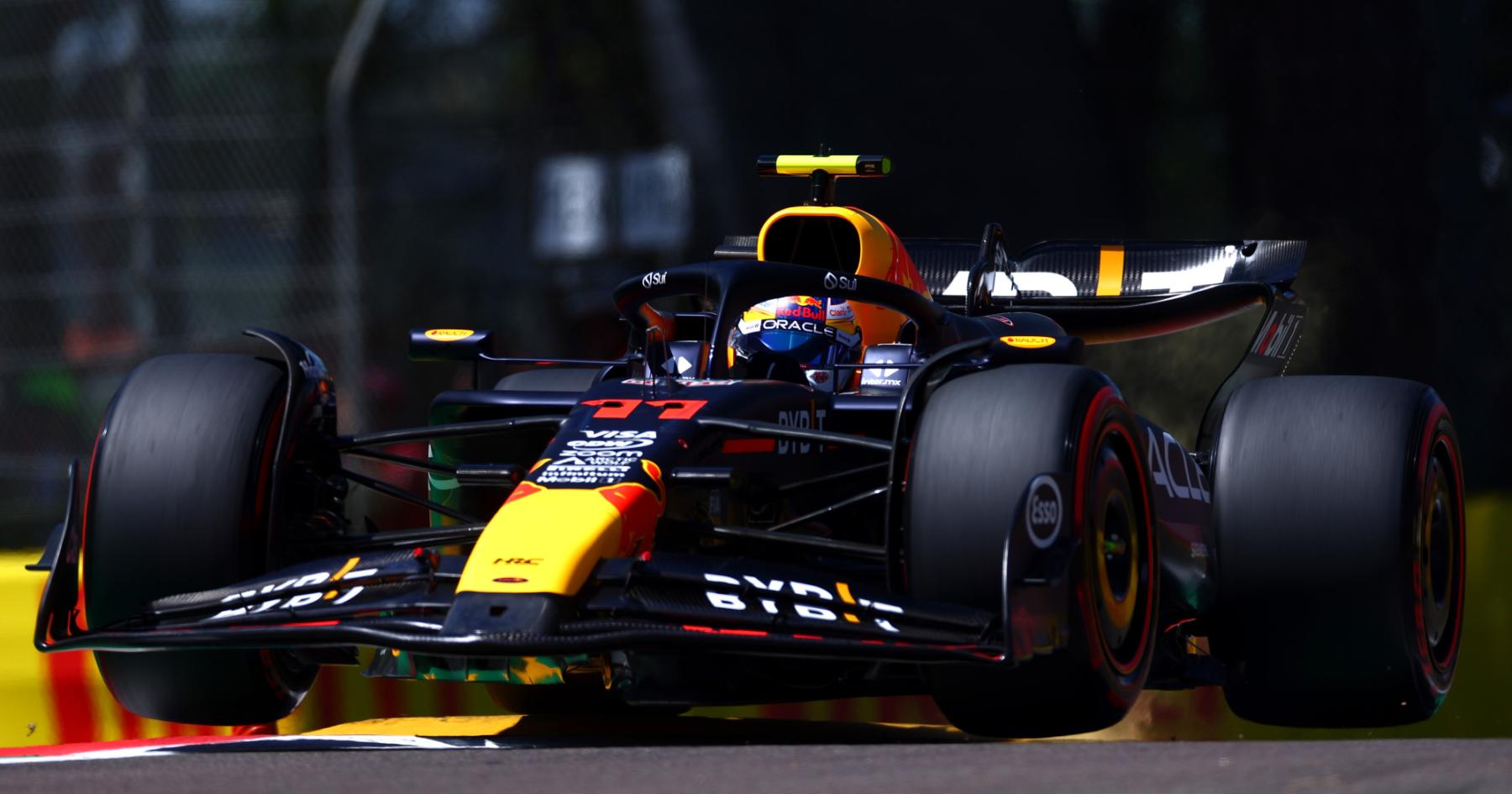 Perez en Red Bull op de bon geslingerd na eerste training Imola ...