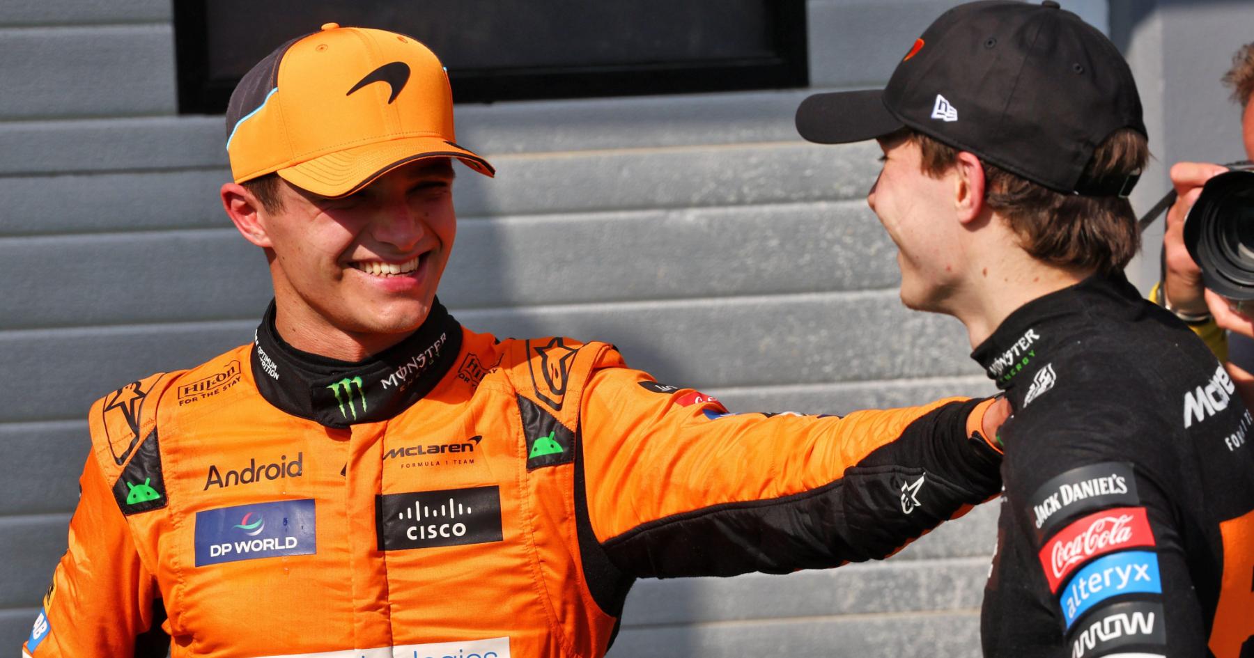 Norris hield Verstappen in zijn achterhoofd in strijd met Piastri | RacingNews365