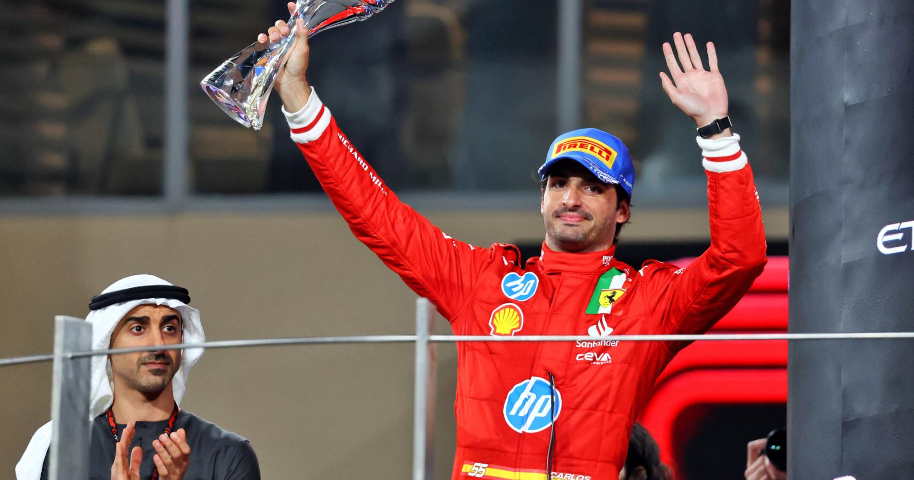 Sainz bids Ferrari farewell in emotional father-son send off ...