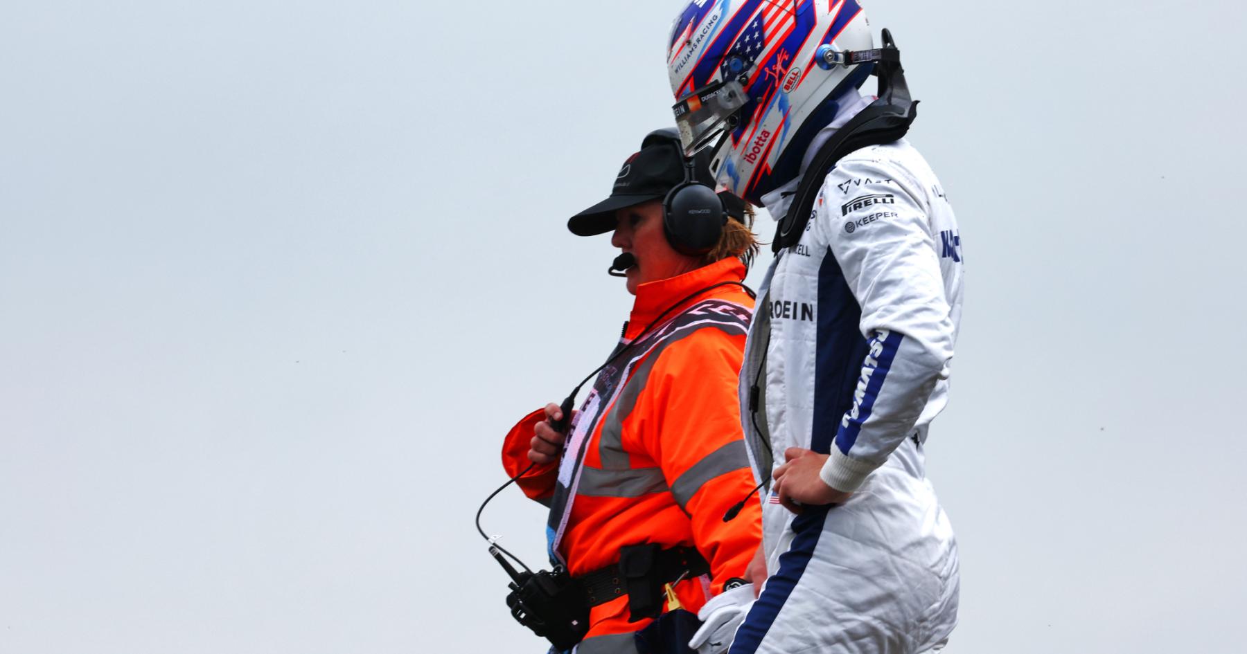 Official: Sargeant misses Dutch GP qualifying after heavy crash ...