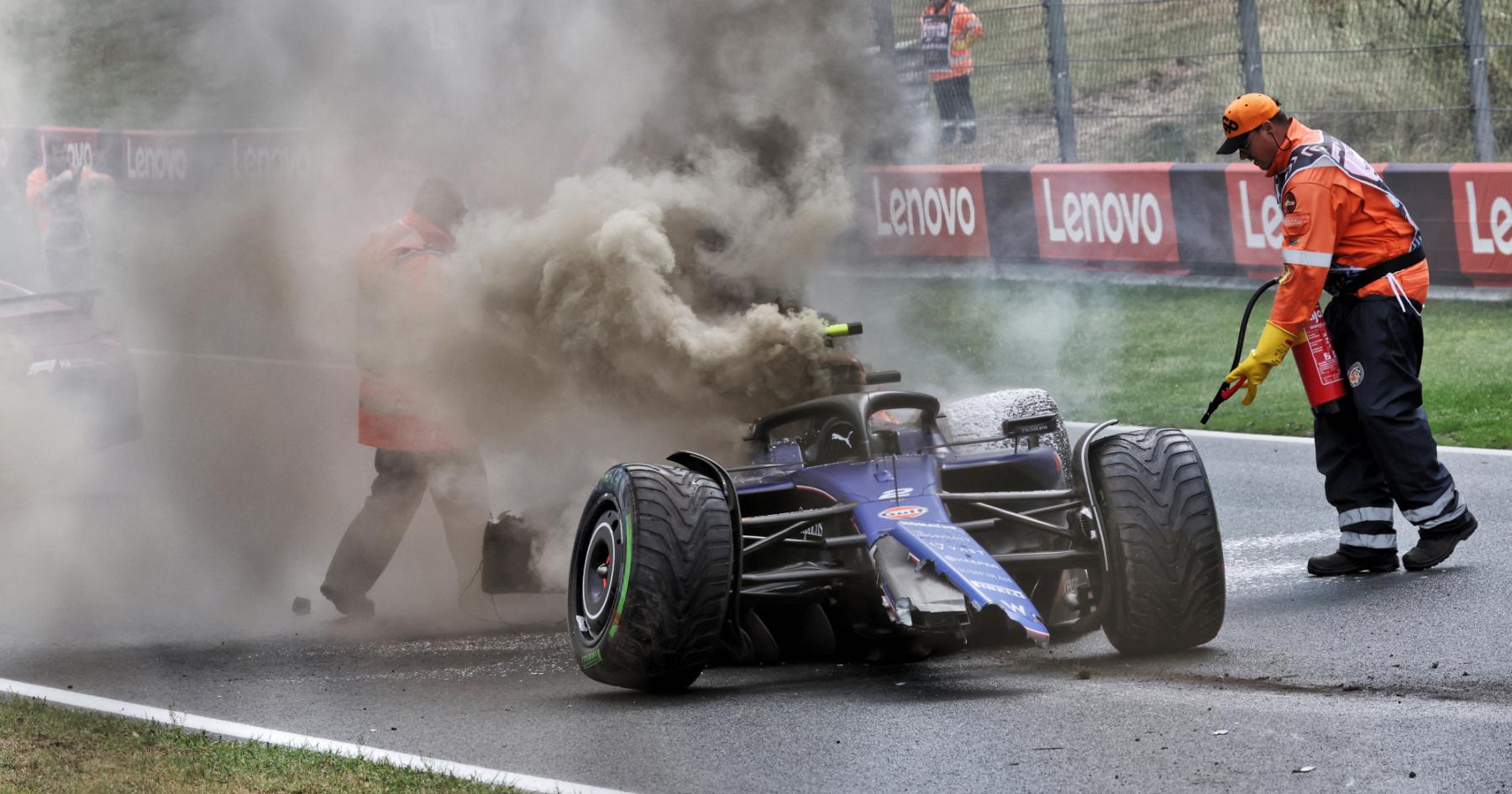 The top five most dramatic crashes from F1 2024 | RacingNews365