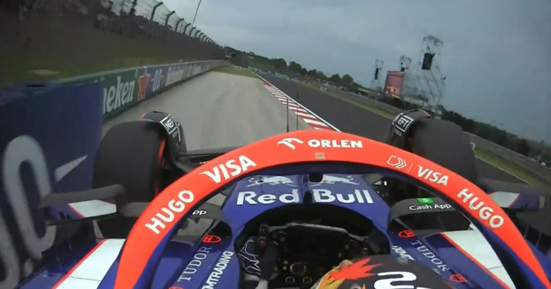 Late Tsunoda crash sets up sprint for Hungary pole | RacingNews365