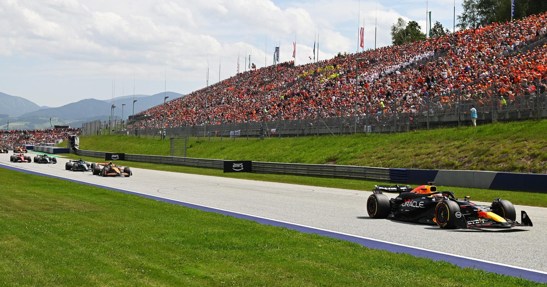 WK-stand F1 na GP Oostenrijk: Verstappen ondanks anti-climax verder ...