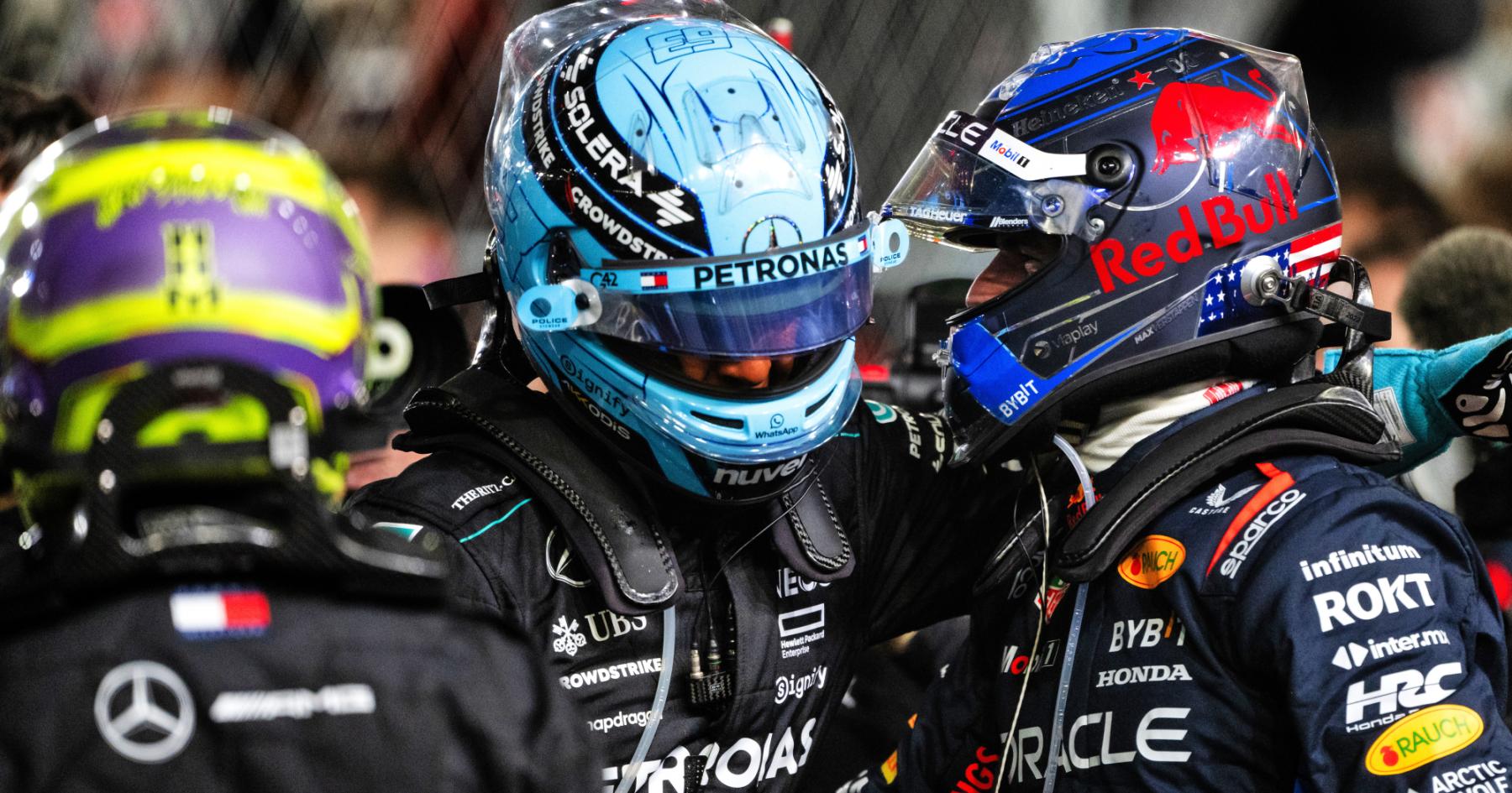 Verstappen komt nog één keer terug op ruzie met Russell: "Dat gaat er ...