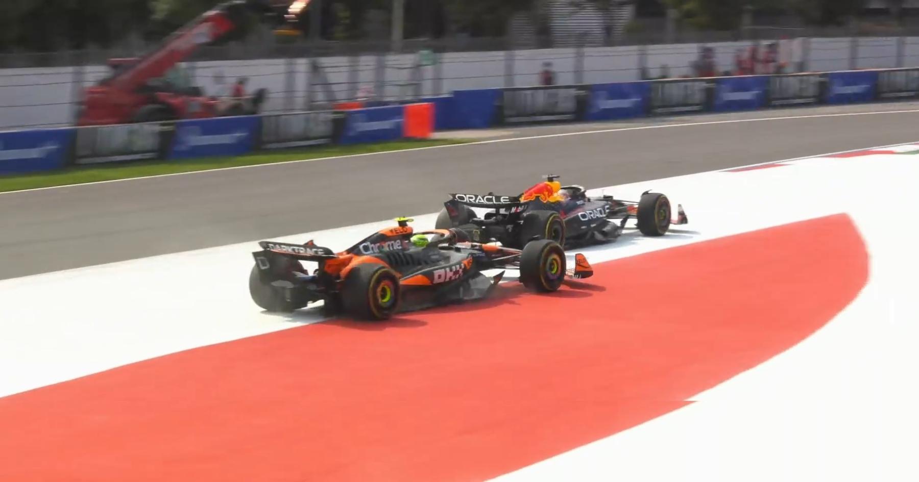 Video: Verstappen krijgt dubbele straf in gevecht met Norris | RacingNews365