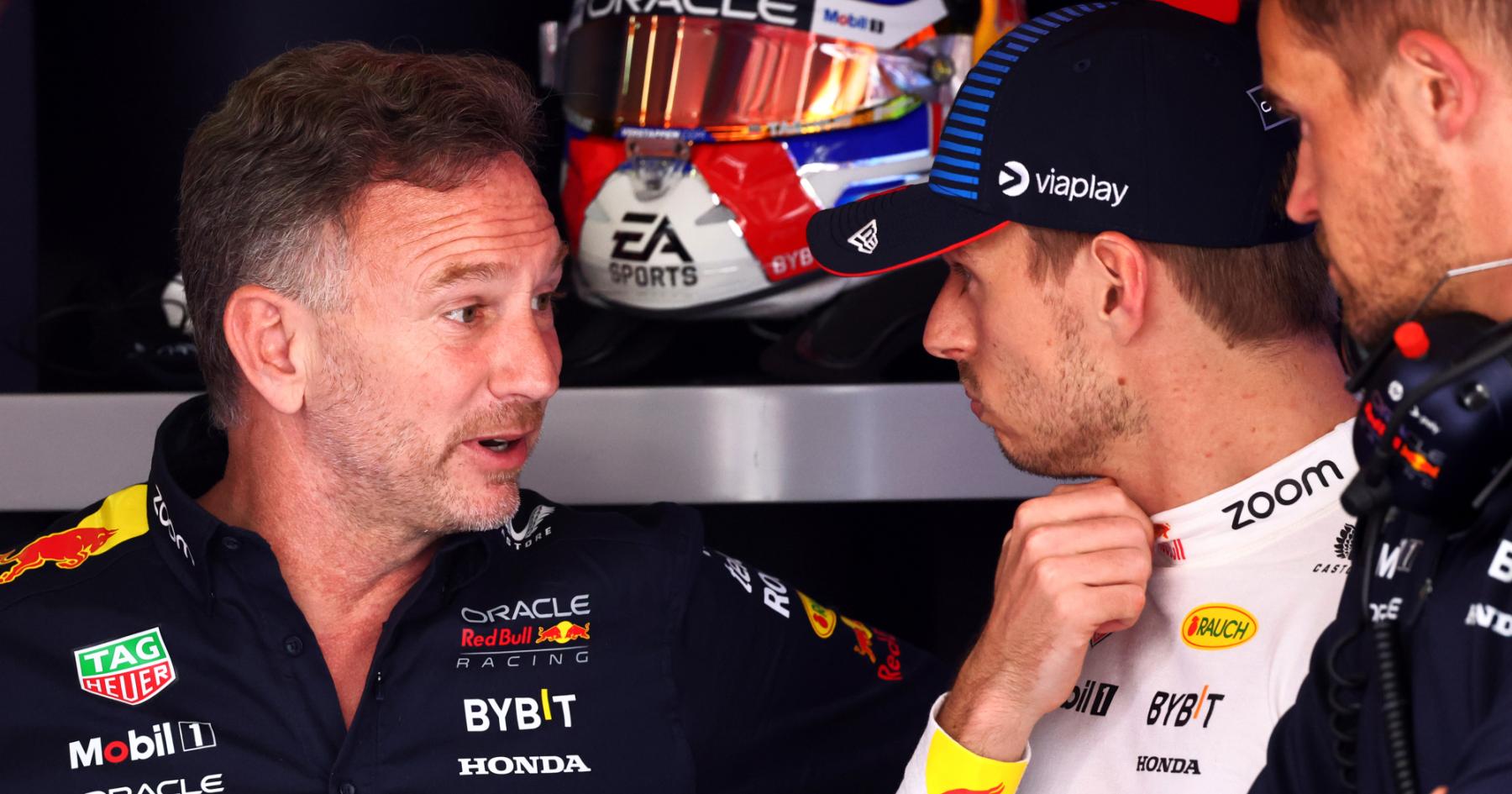Horner reageert op boegeroep Verstappen en Red Bull | RacingNews365