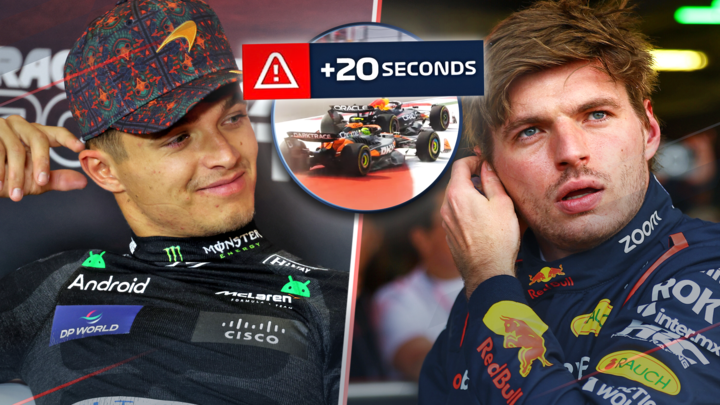 Verstappen hammered with penalties as Norris feud reignites | RacingNews365