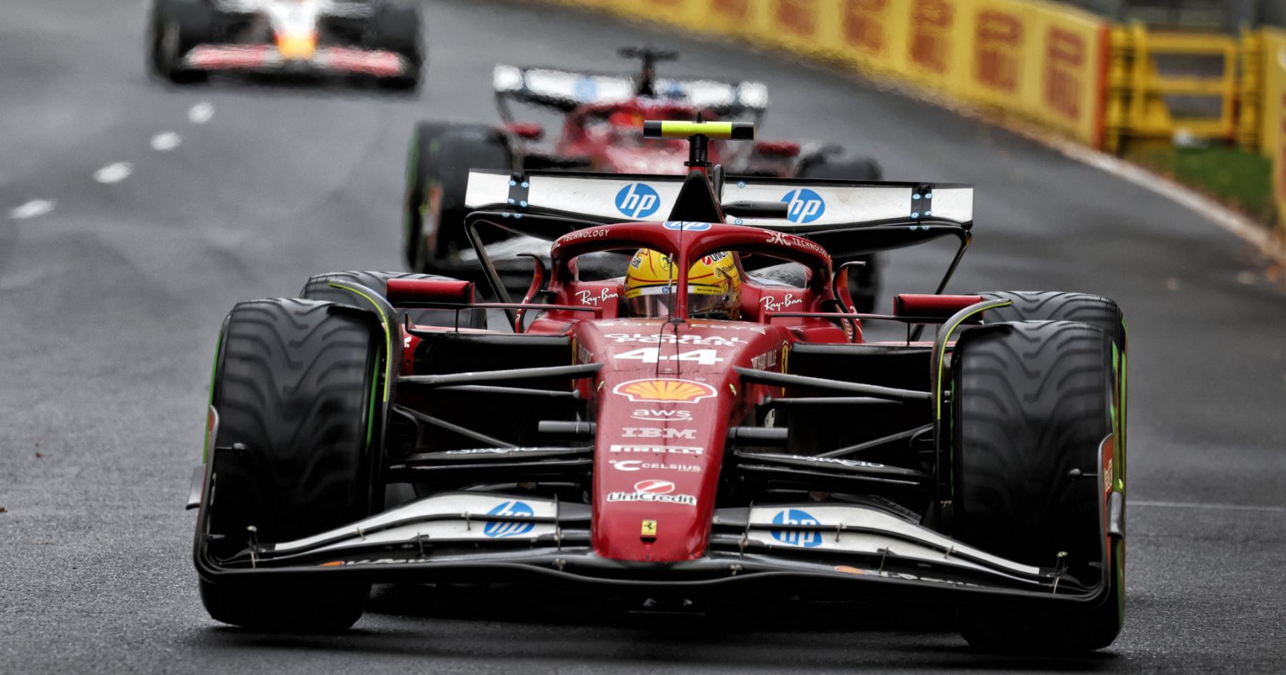 Revealed: Lewis Hamilton Ferrari radio tension in debut frustration ...