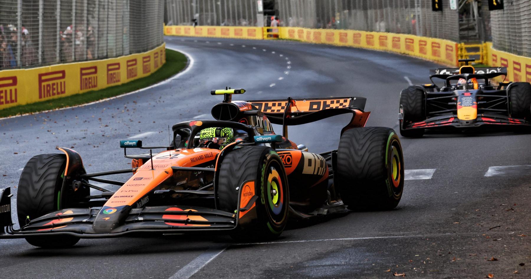 McLaren reveal reason behind 'tense' Max Verstappen v Lando Norris ...