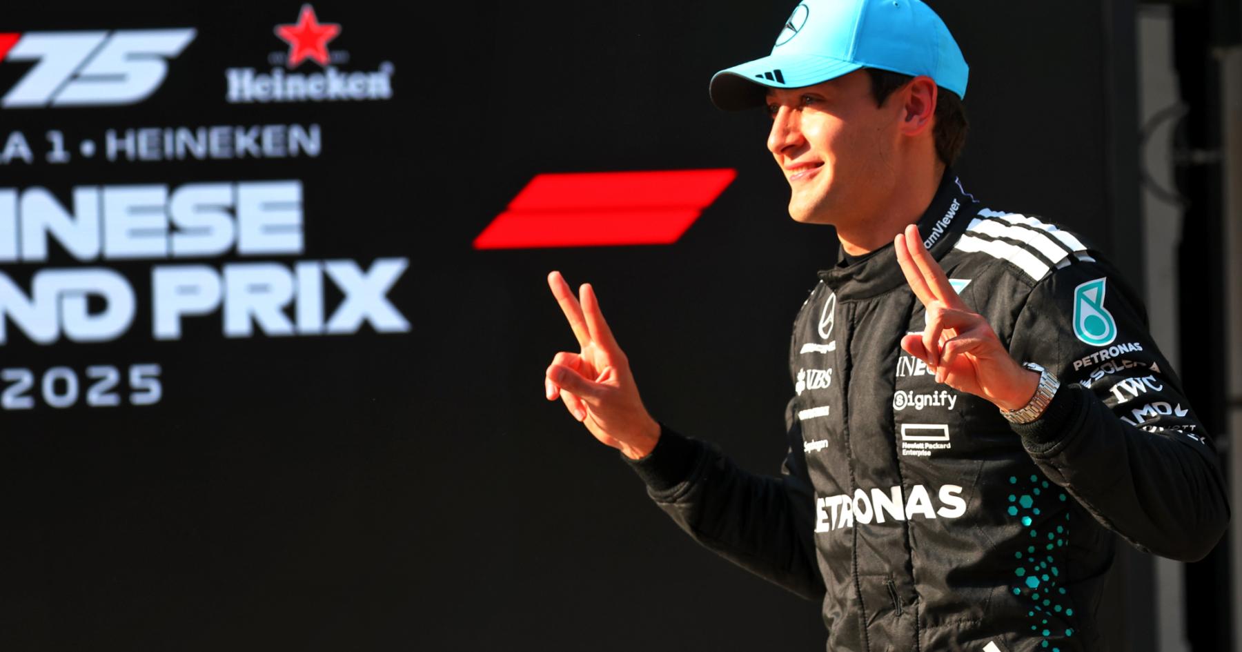 Russell survived ‘big moment’ before shock front row result | RacingNews365