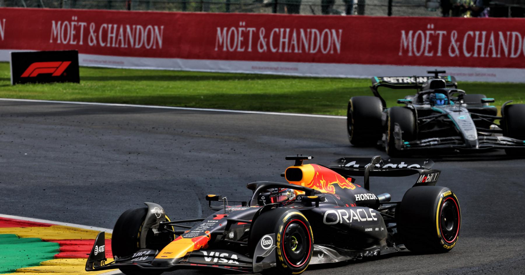 Max Verstappen and George Russell disagree on controversial Belgian GP decision - International ...
