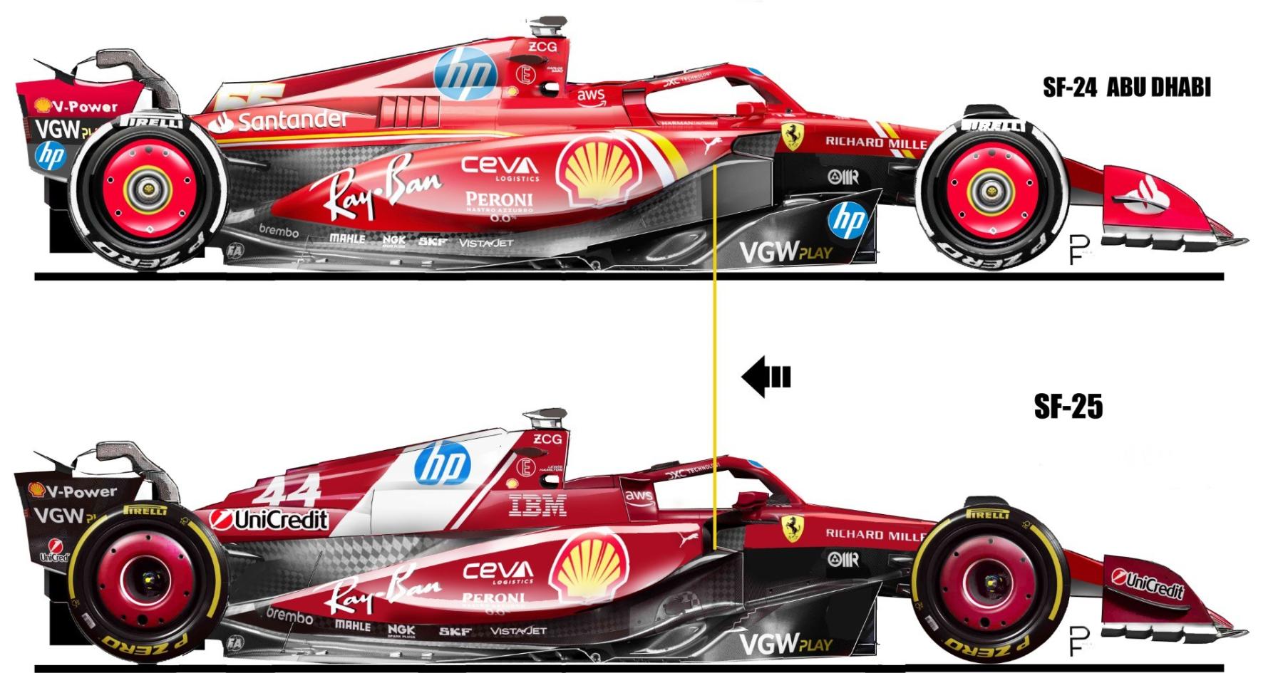 Crucial first Hamilton Ferrari F1 car changes explained | RacingNews365