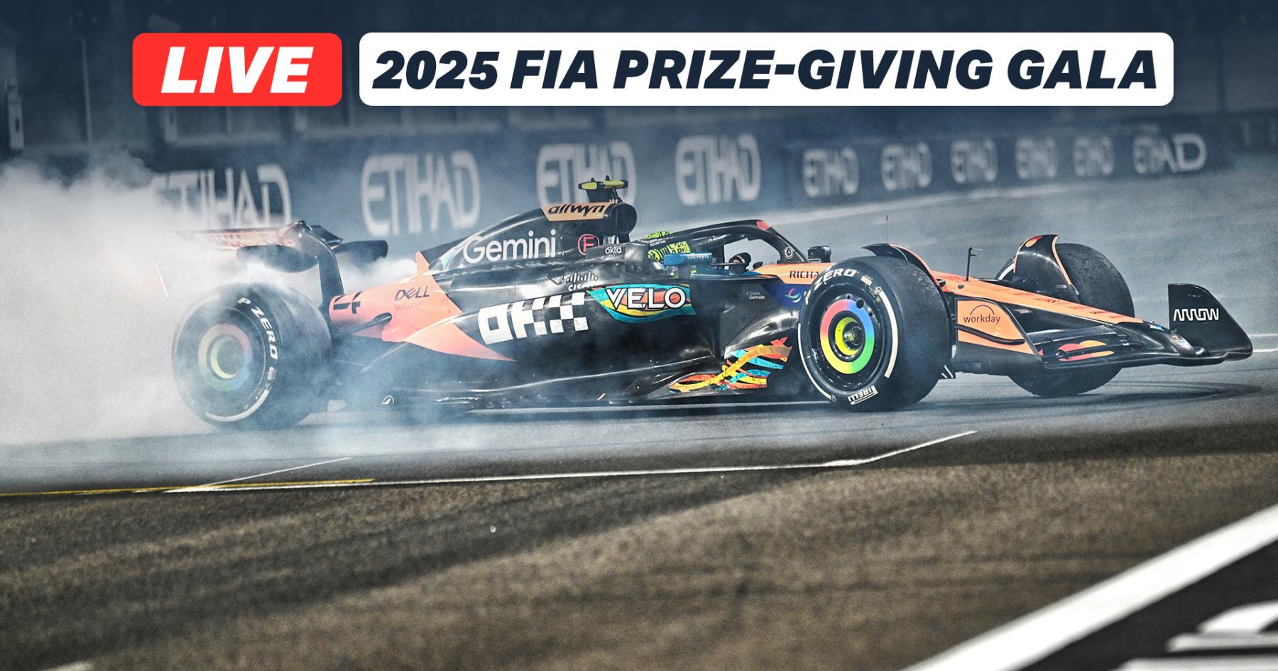 LIVE: Watch the 2025 FIA prize-giving gala | RacingNews365