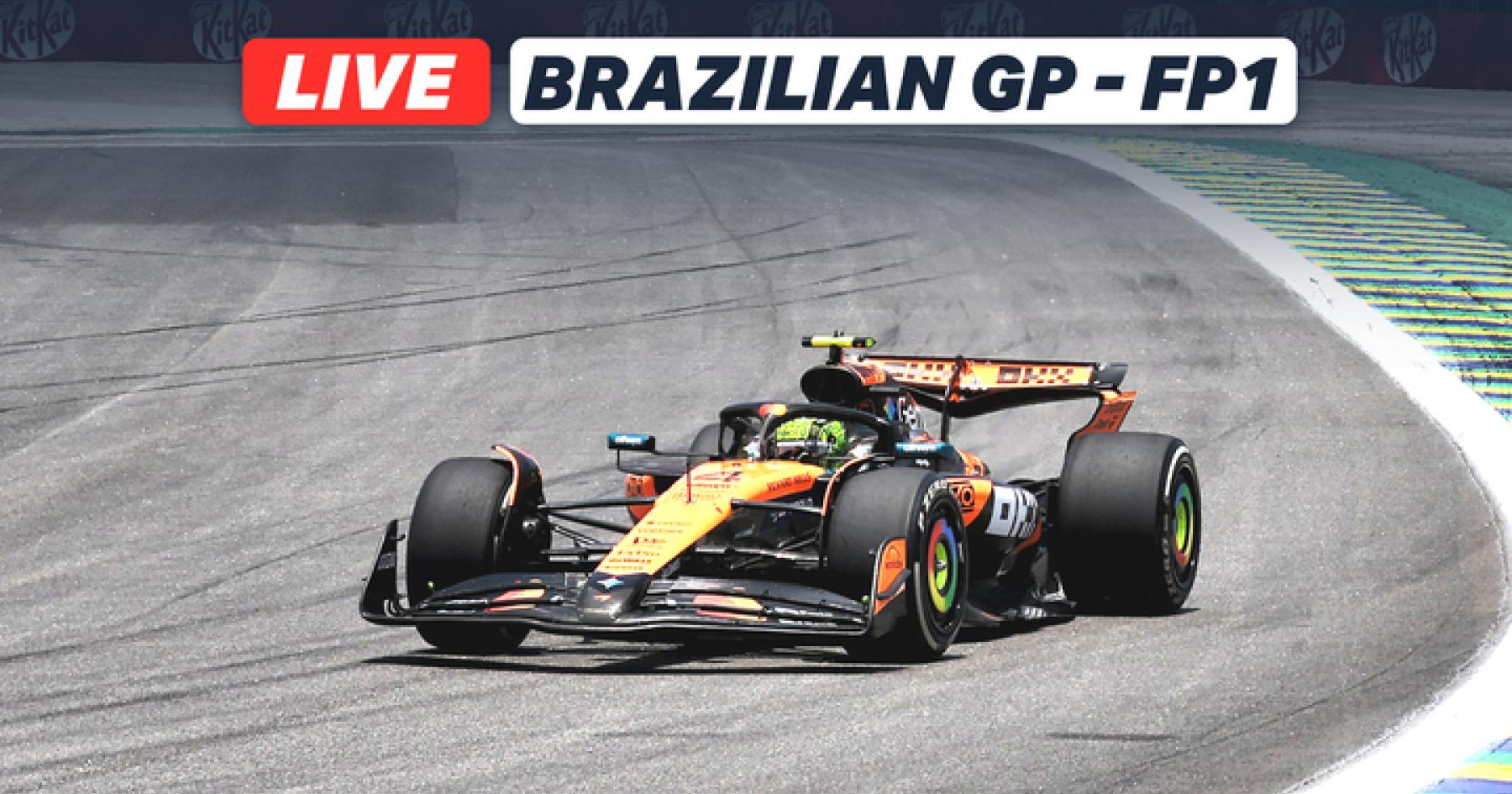 LIVE: Reaction as McLaren set stunning São Paulo practice pace ...