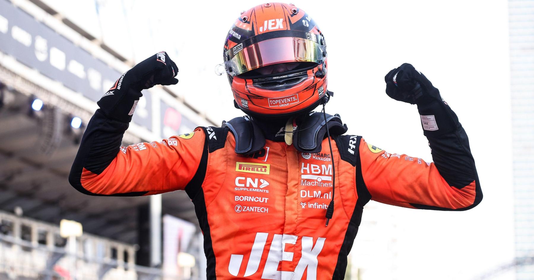 Verschoor houdt titelstrijd in leven met indrukwekkende F2-overwinning ...