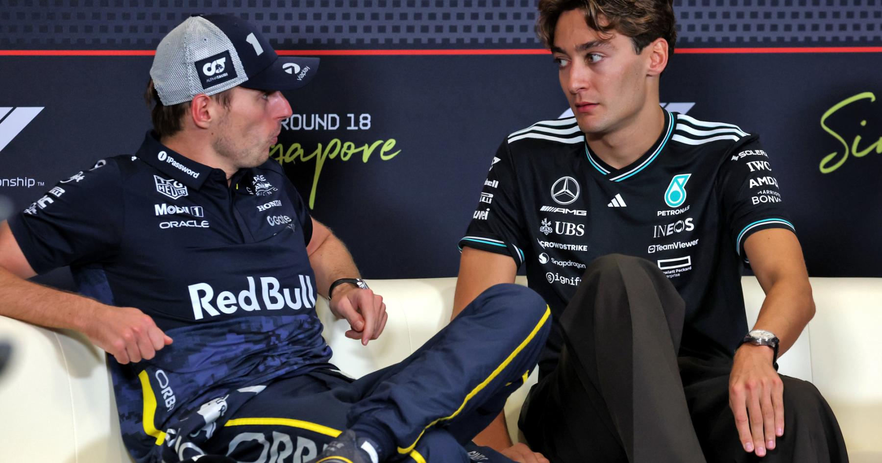 George Russell sends Max Verstappen F1 title warning | RacingNews365