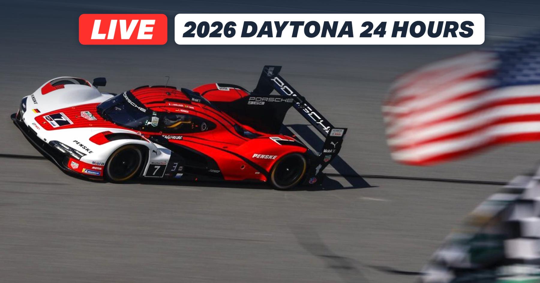 LIVE: 2026 Daytona 24 Hours | RacingNews365