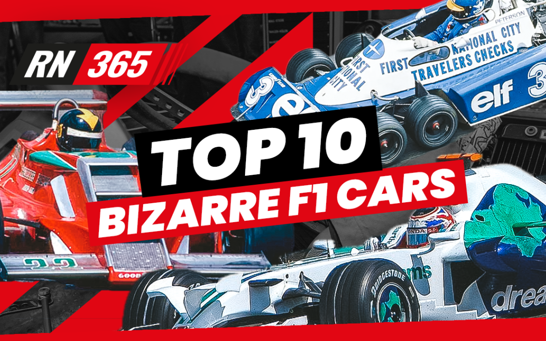 VIDEO: 10 Bizarre Formula 1 Car Designs | RacingNews365