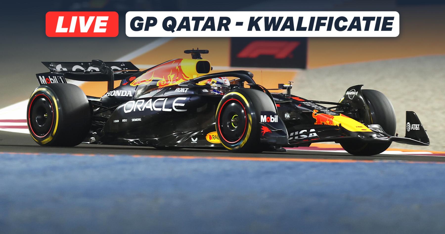 Live reacties na nieuwe tik voor Verstappen in kwalificatie Qatar ...