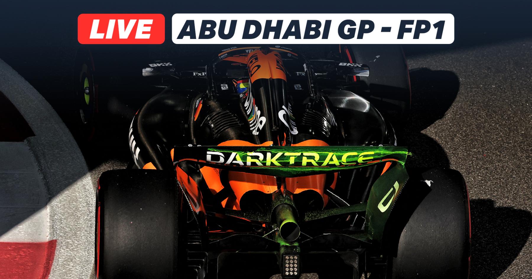 LIVE: Reaction as Norris edges Verstappen in Abu Dhabi FP1 | RacingNews365