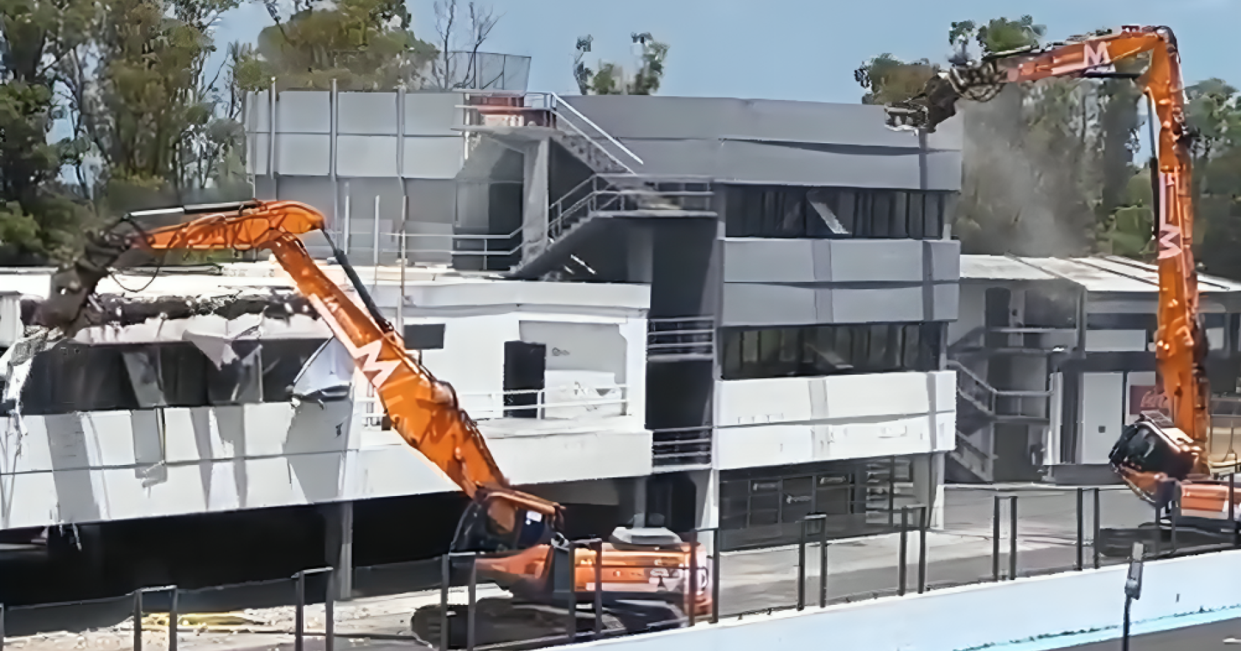 Bulldozers start 'painful' demolition of historic F1 circuit as major ...