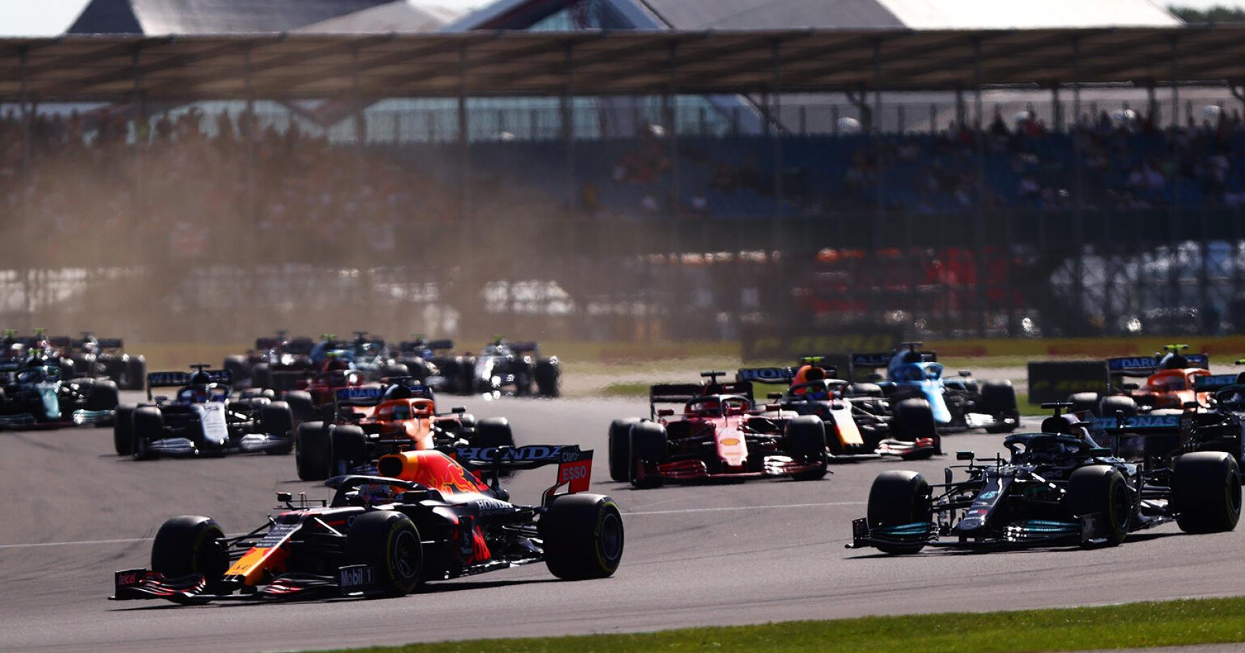 Startopstelling Formule 1 GP Groot-Brittannië 2021 | RacingNews365