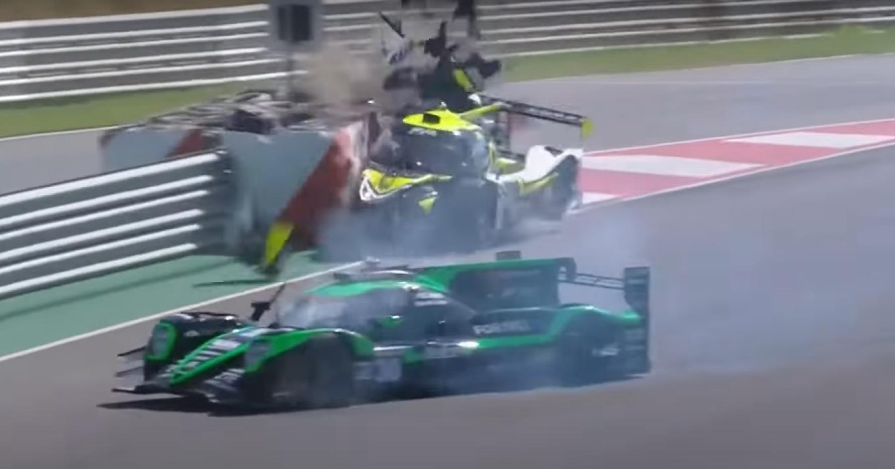 Video: LMP3 driver hits the pit wall in bizarre crash | RacingNews365