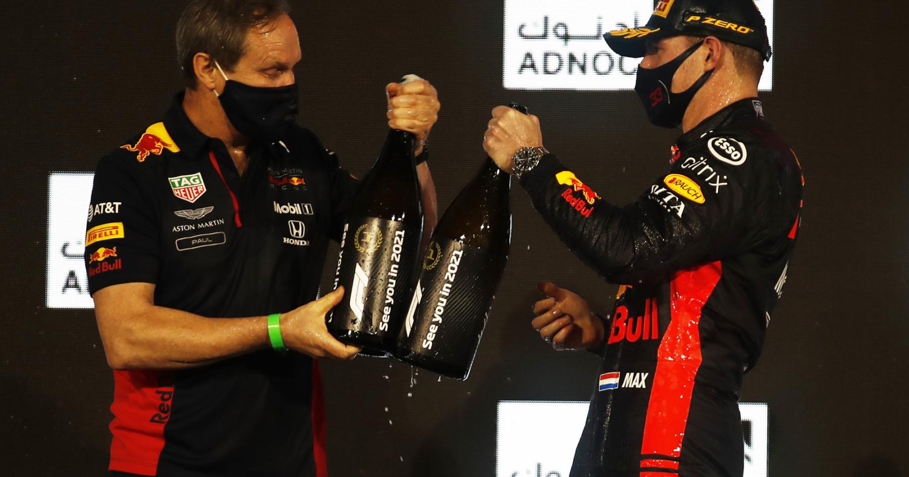 The Red Bull man that takes the podium with Verstappen | RacingNews365