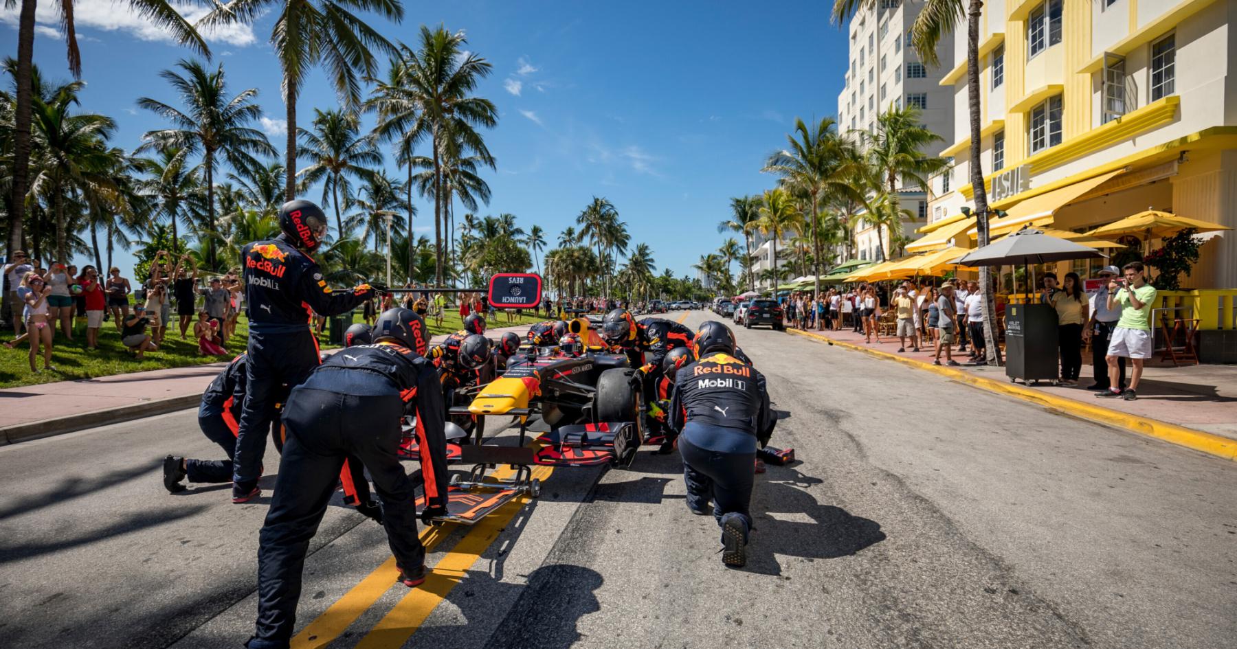 Video: F1 toont eerste beelden van spectaculair GP-circuit Miami ...