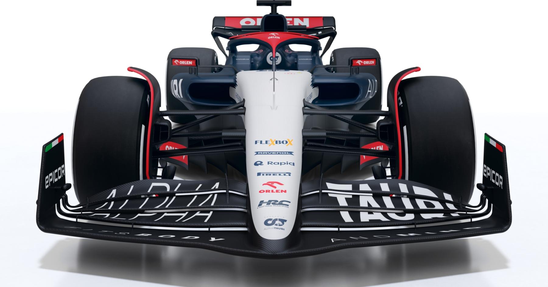 AlphaTauri onthult de nieuwe F1-bolide van De Vries | RacingNews365