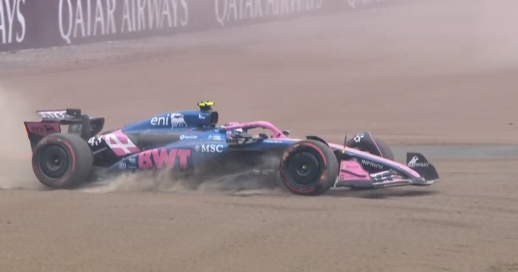 Crash Colapinto leidt tot rode vlag in kwalificatie GP Groot-Brittannië ...