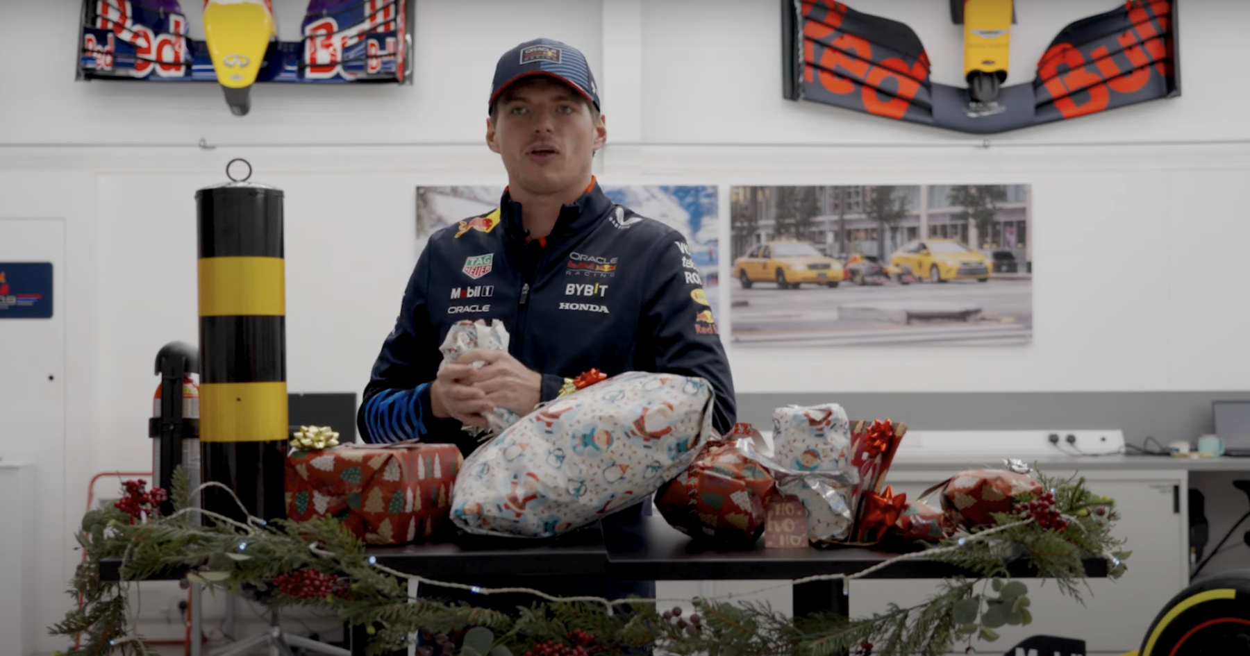 Verstappen's dramatic F1 year in Christmas gifts | RacingNews365