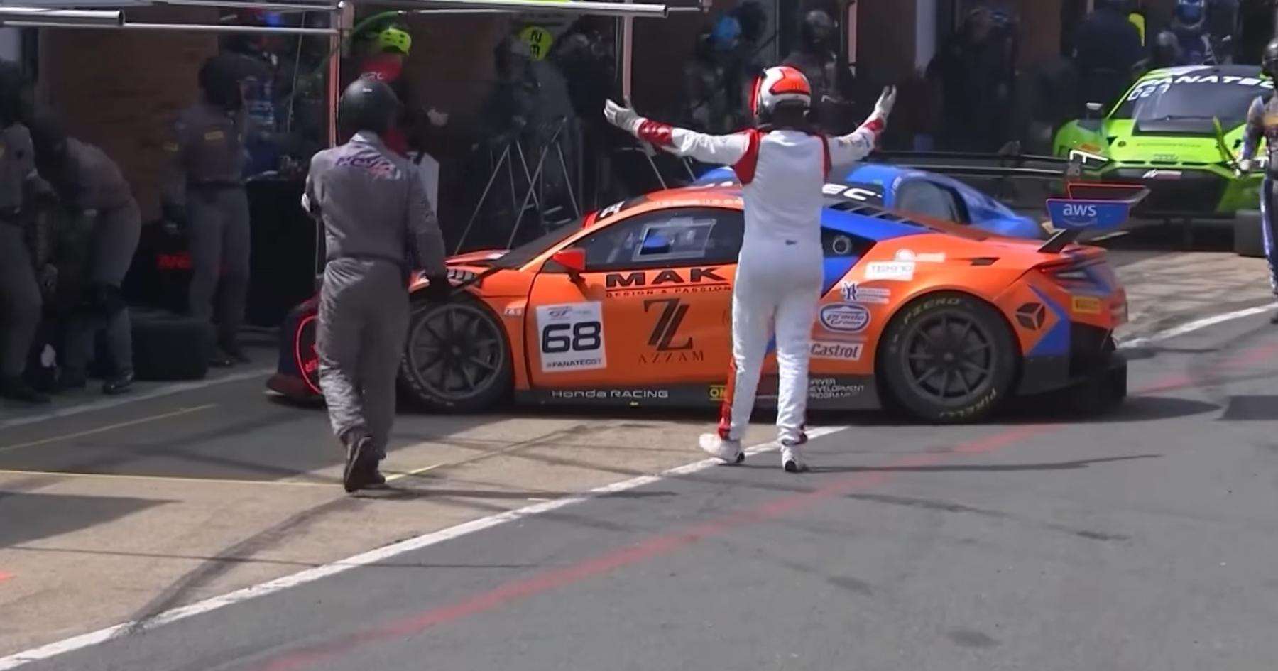 WATCH: Is this the most unsafe pit release ever? | RacingNews365