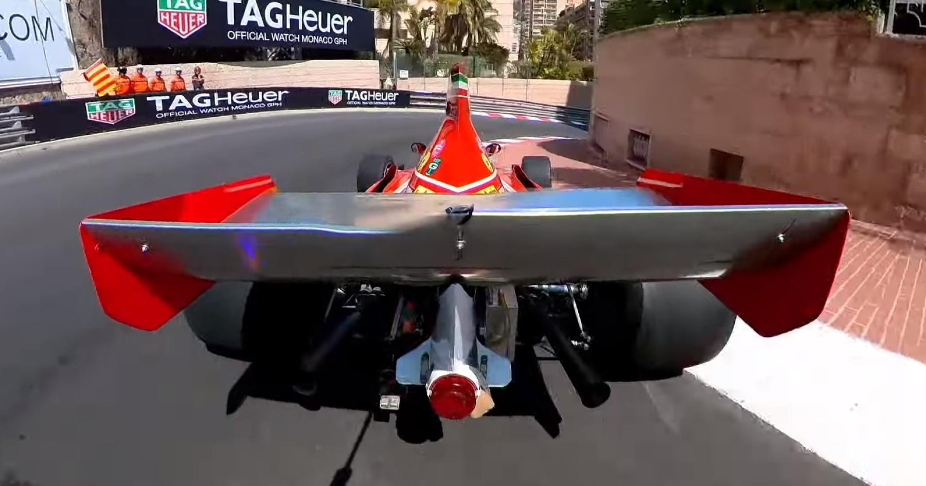 Video: Amazing video game angle of Alesi's Ferrari at Monaco ...