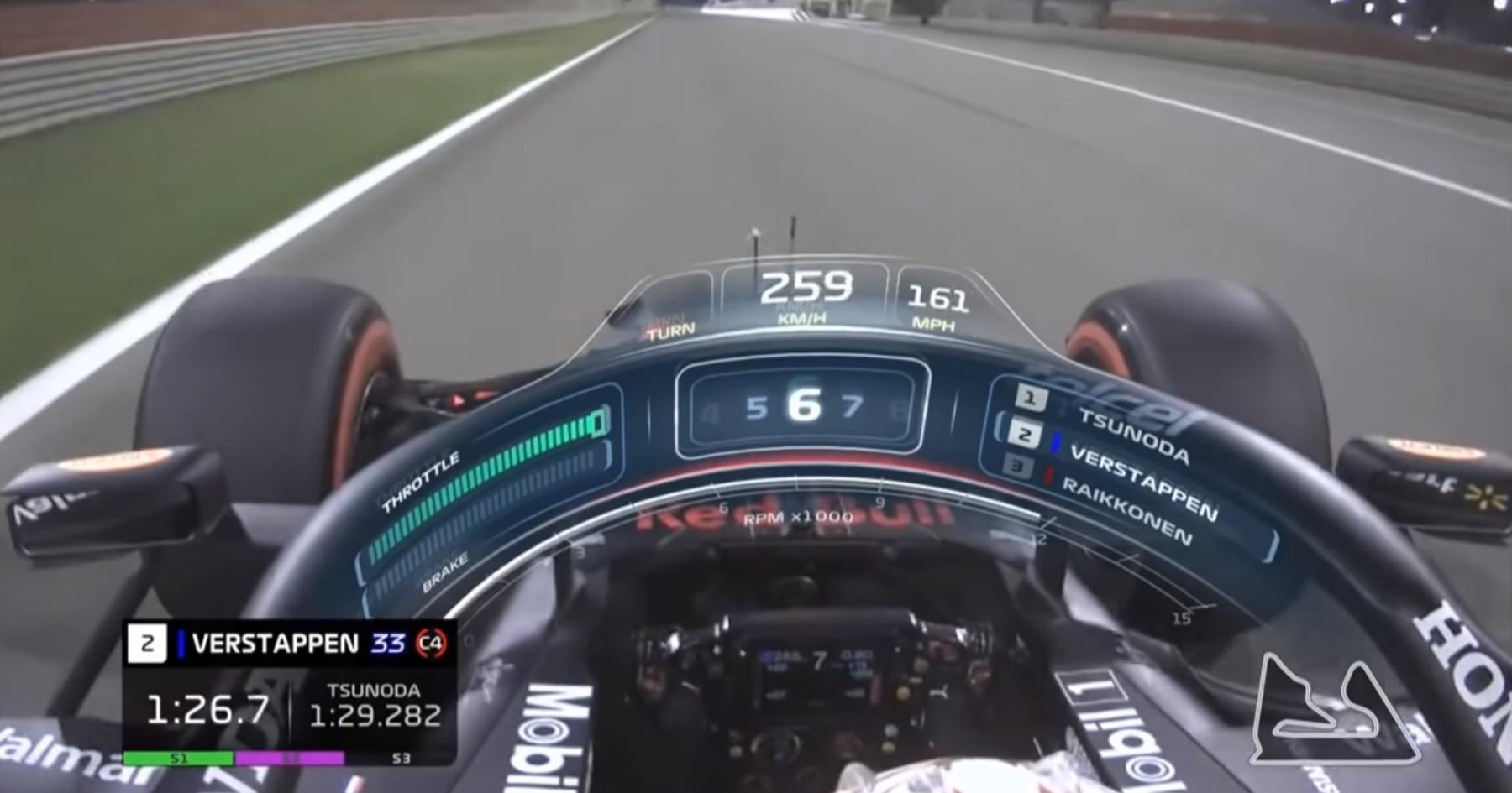 Onboard video: Verstappen sets fastest lap during F1 winter testing ...