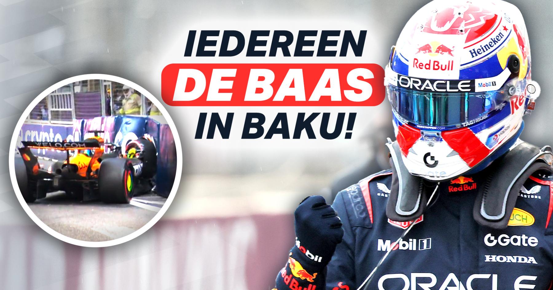 Geweldige Verstappen geeft masterclass in totale chaos Baku | RacingNews365